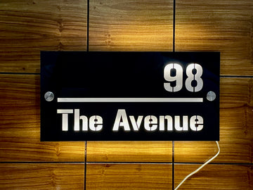 House Number Plates – Glowhouse